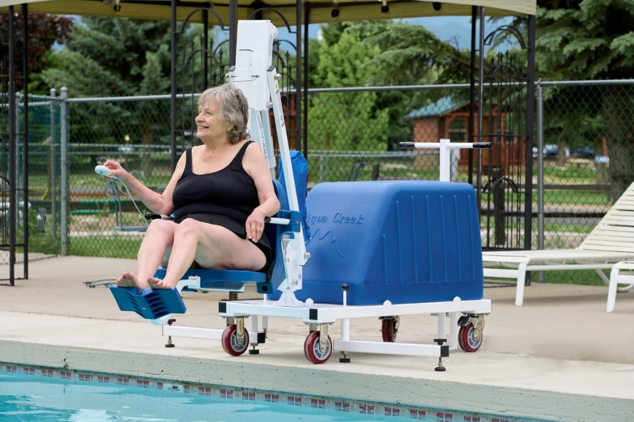 Mighty Series Pool Lifts | Aqua Creek Products