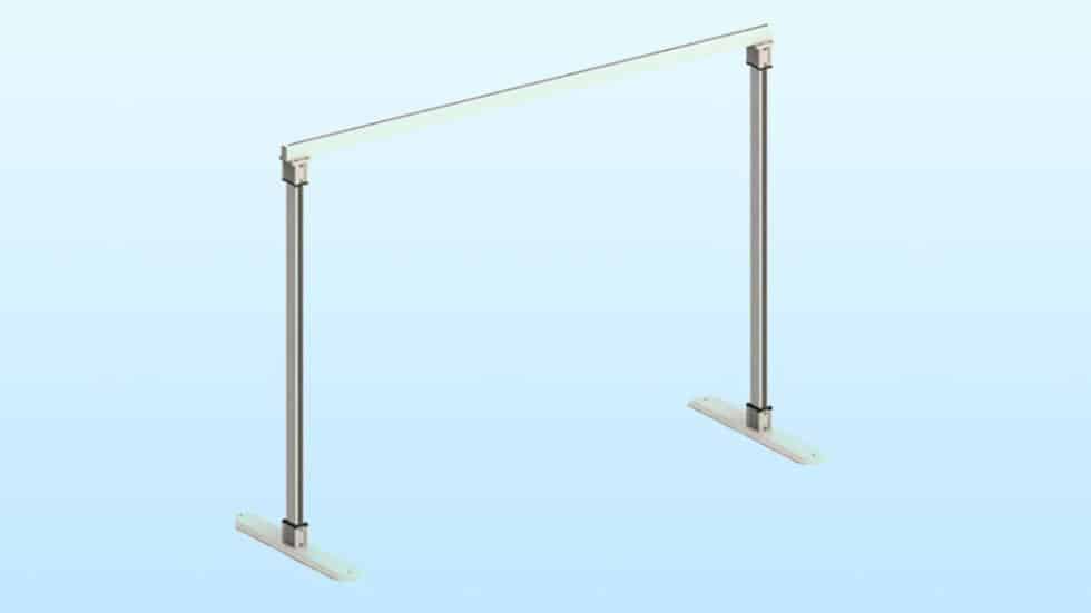 Gantry Track System for Portable Lifts - ADVANCED MOBILITY