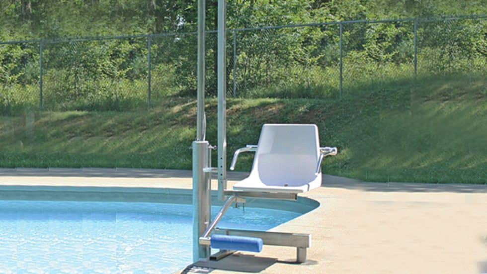 In-Ground Pool Lifts with Automatic Turn | Aquatic Access